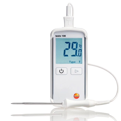 ترمومتر ضدآب دیجیتال مواد غذایی تستو 108 | testo 108 Digital food ...